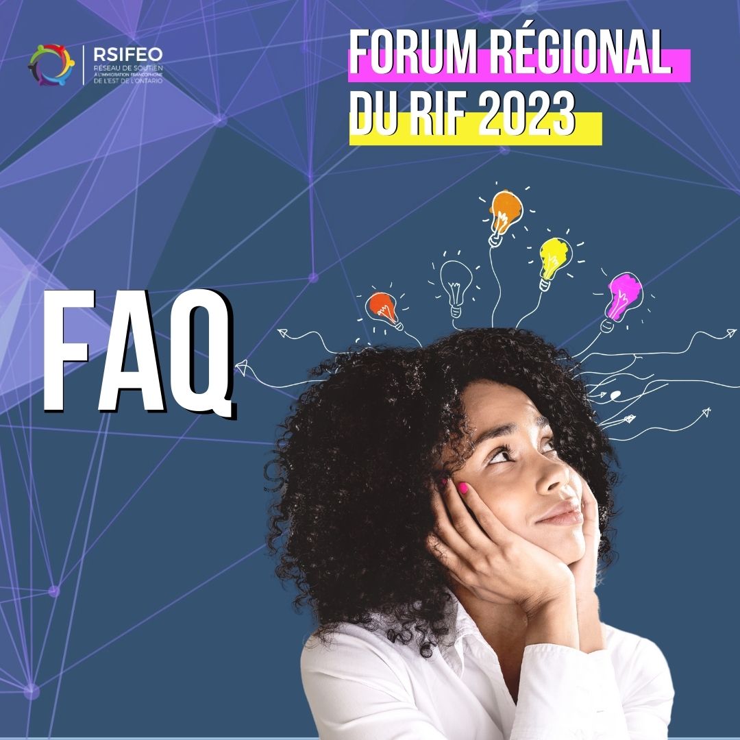 Foire à questions du Forum régional du RIF 2023